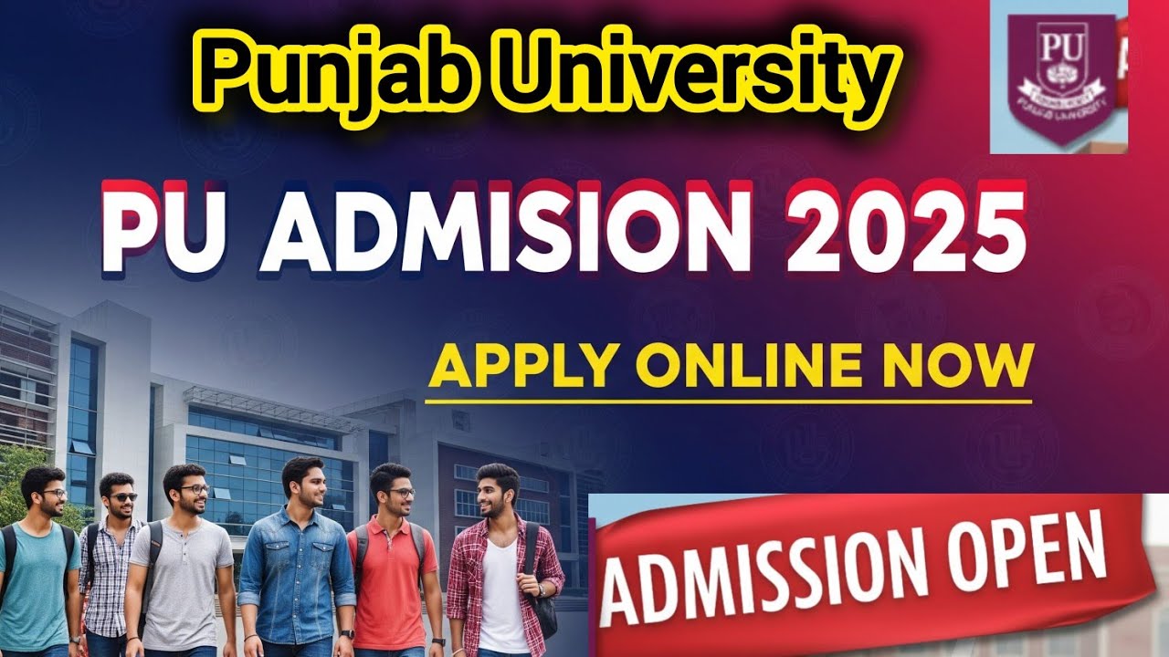 Punjab University Admission 2025 | PU Associate Degree Admission Form ...