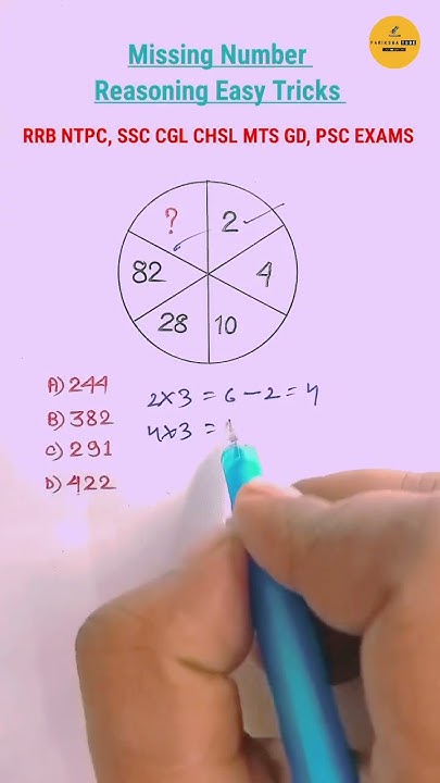 Missing number 🦜| #logicalreasoning #reasoningquestions #mathstricks #logicallreasoning # ...