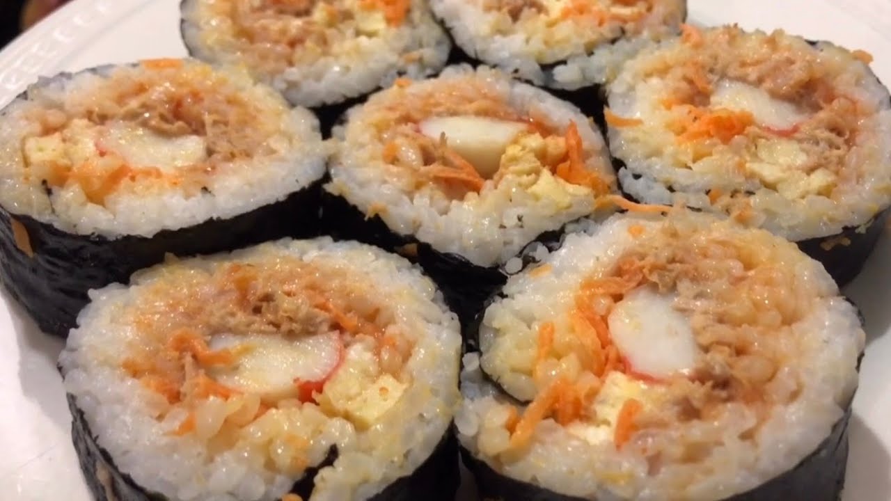 RESEP [11]: Cara Bikin Sushi di Rumah - YouTube