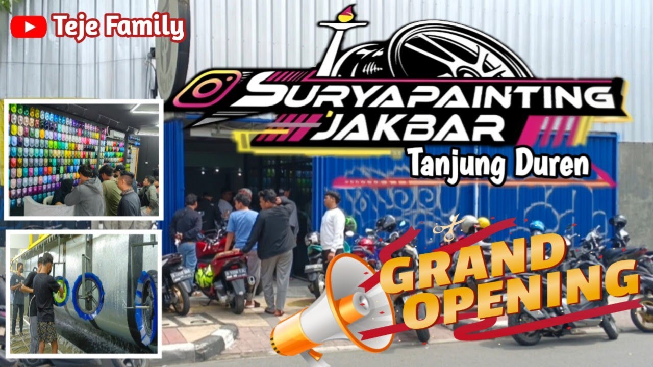 SURYA PAINTING JAKBAR || NgeCAT VELG SEHARI JADI - YouTube