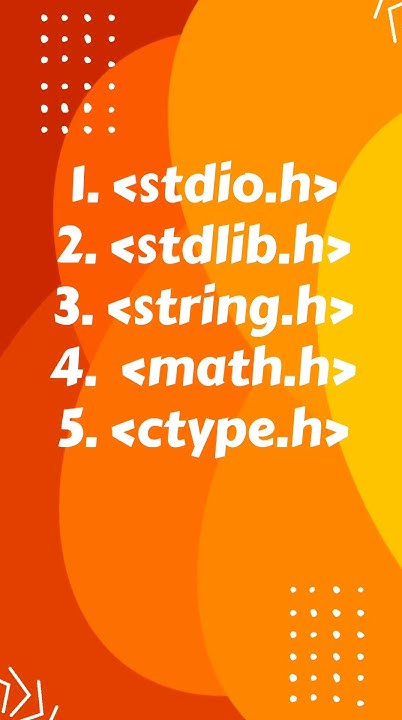 🔥🔥top 15 Header Files In C 🔥🔥 Shortvideo Shorts Header Switchcoder Clanguage Youtube