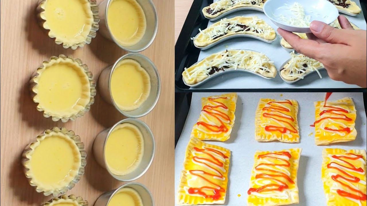 DARI 1 PAK PUFF PASTRY SHEET JADI 3 MACAM KUE ENAK‼ - YouTube