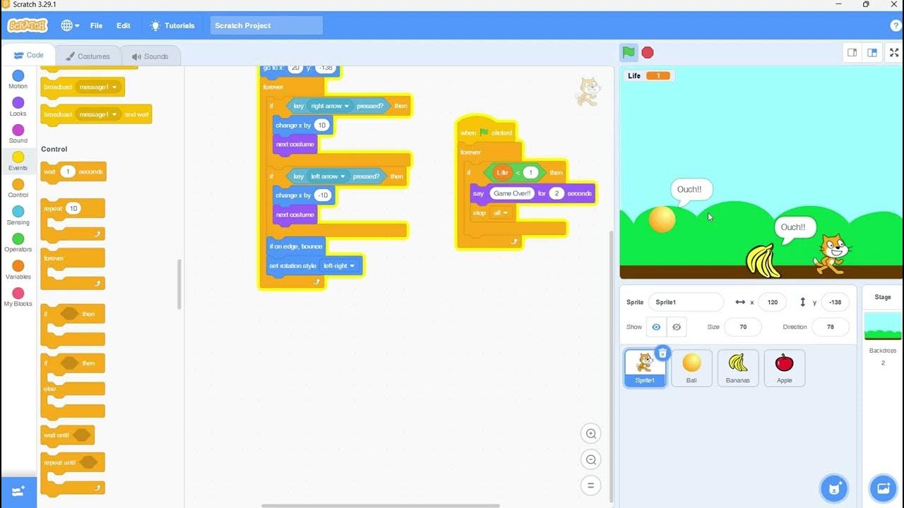 Scratch Game part3 - YouTube