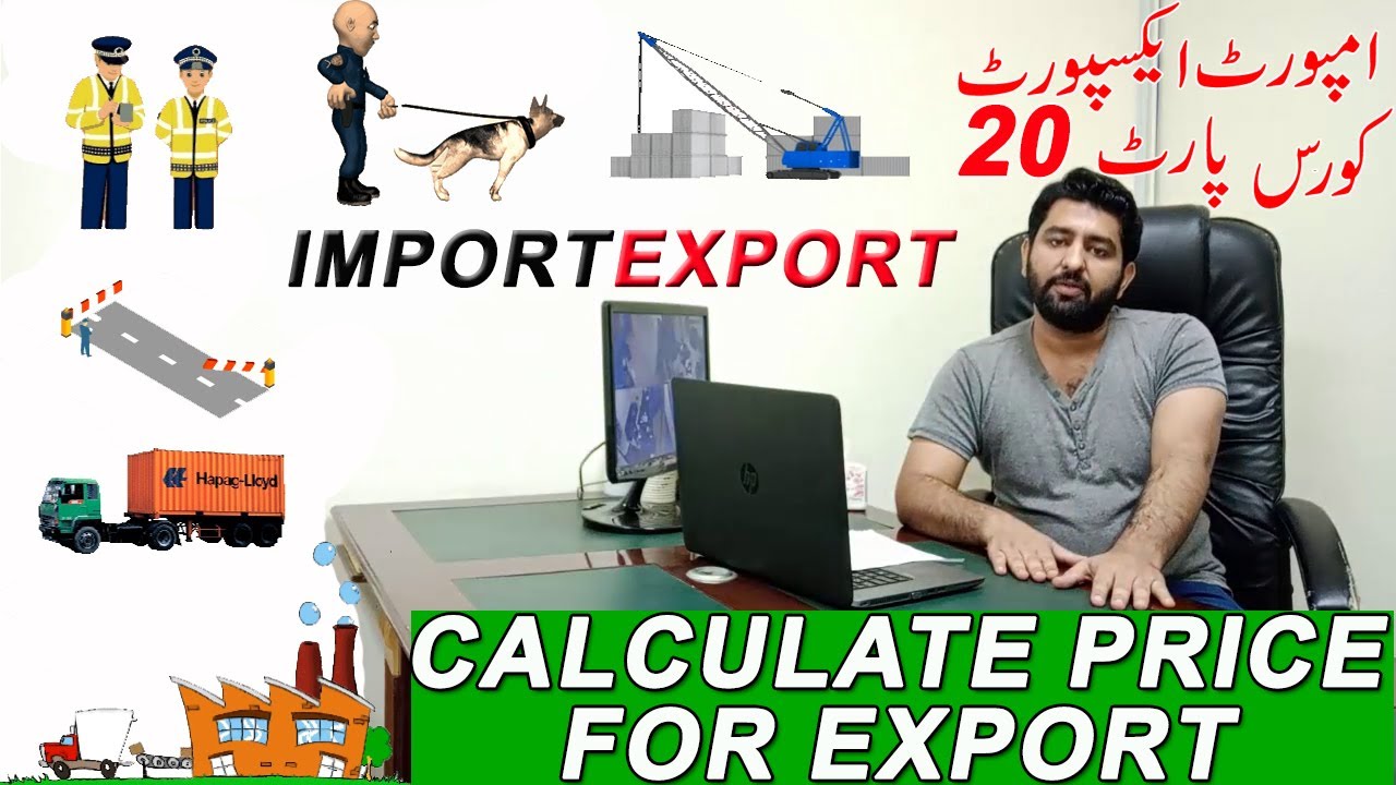 How To Calculate Export Price | import export business | inco terms ...