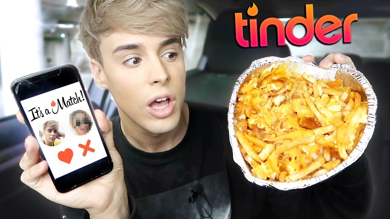 i let TINDER pick my foods for 24 hours !!! - YouTube