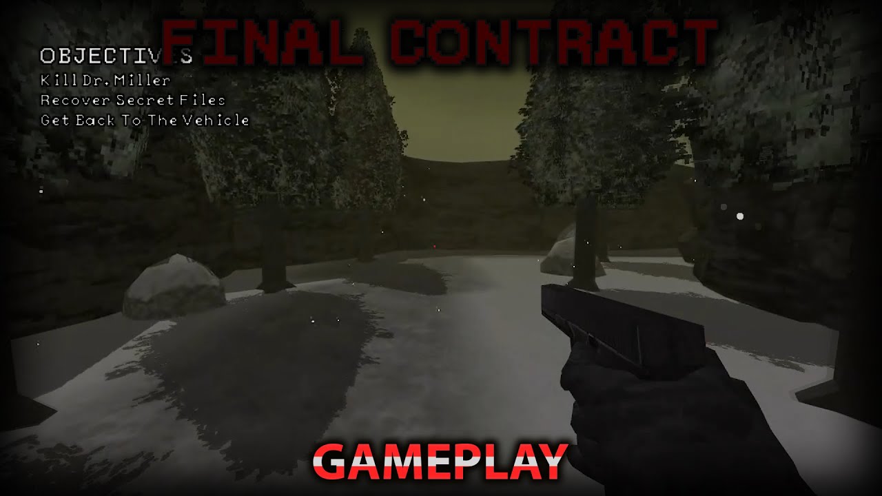 Final Contract - Indie Horror Game(GAMEPLAY) - YouTube