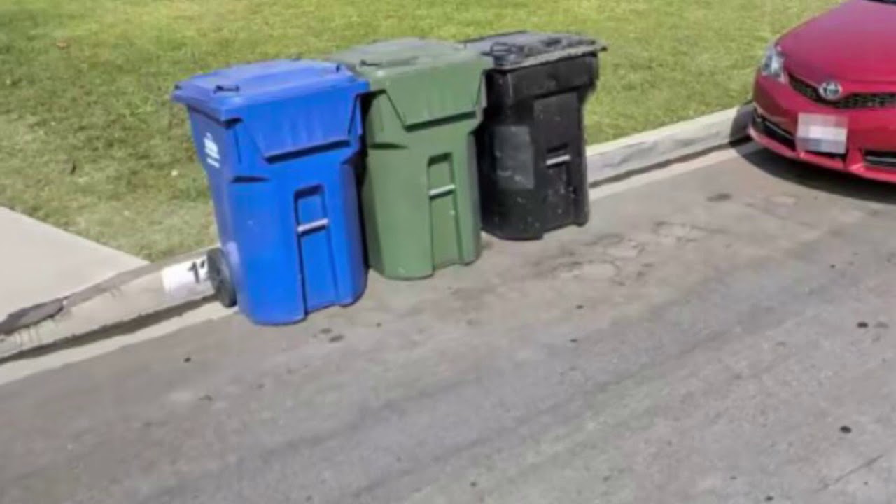 UWS trash cans part 2 - YouTube