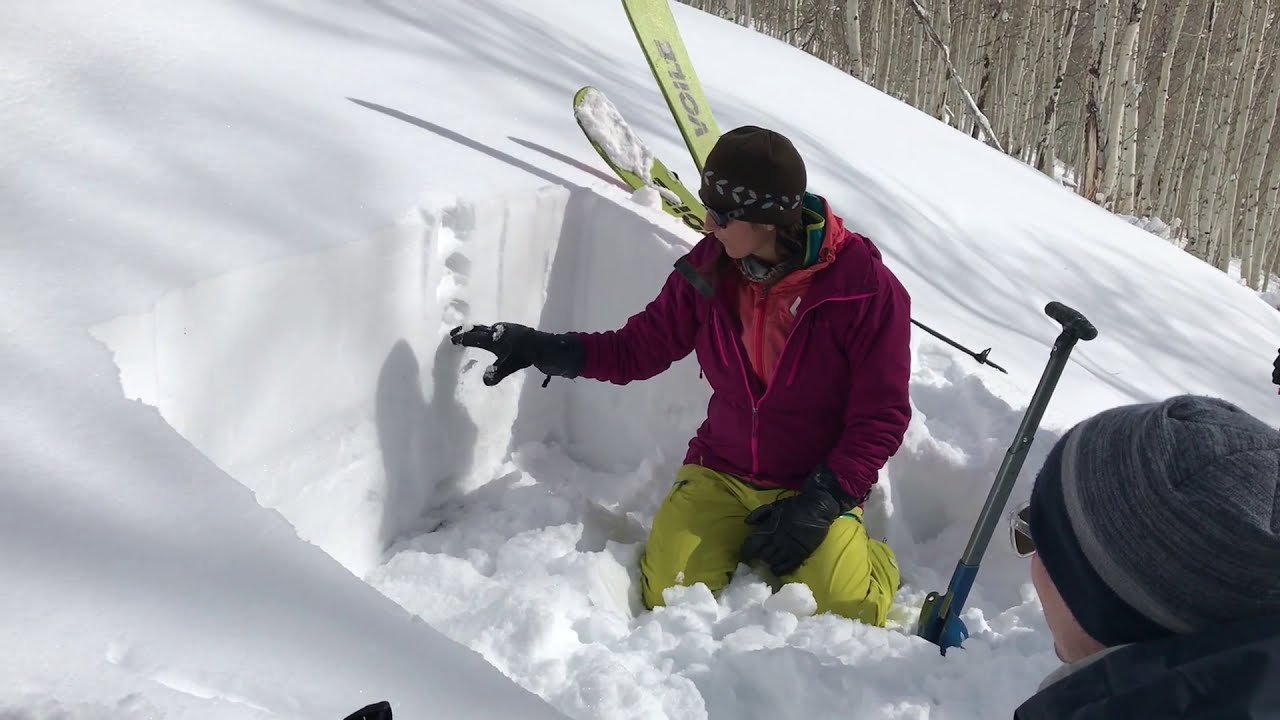 Backcountry 101: Hand Hardness Snow Pit Test - YouTube