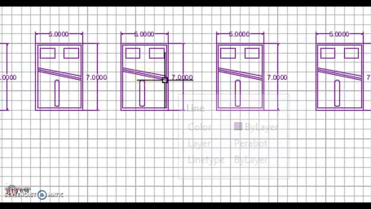 AutoCAD - Layers & Block - YouTube
