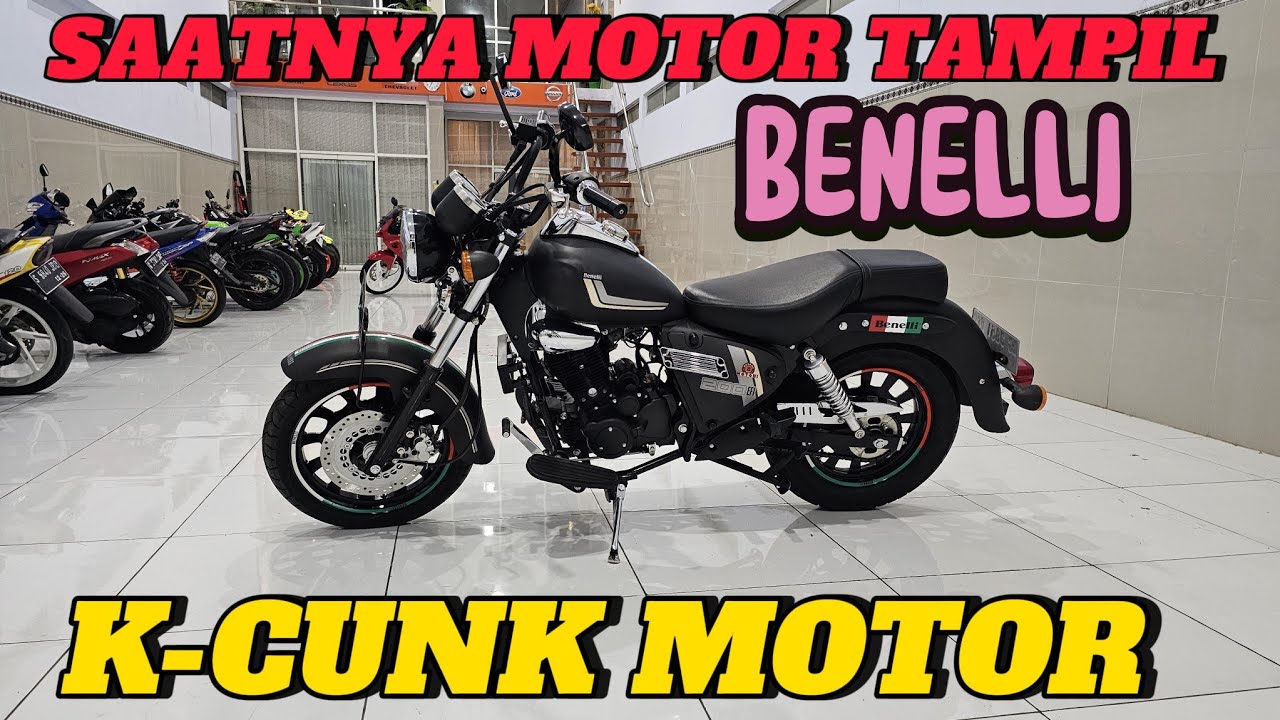 SAATNYA MOTOR TAMPIL, BENELLI #kcunkmotor - YouTube