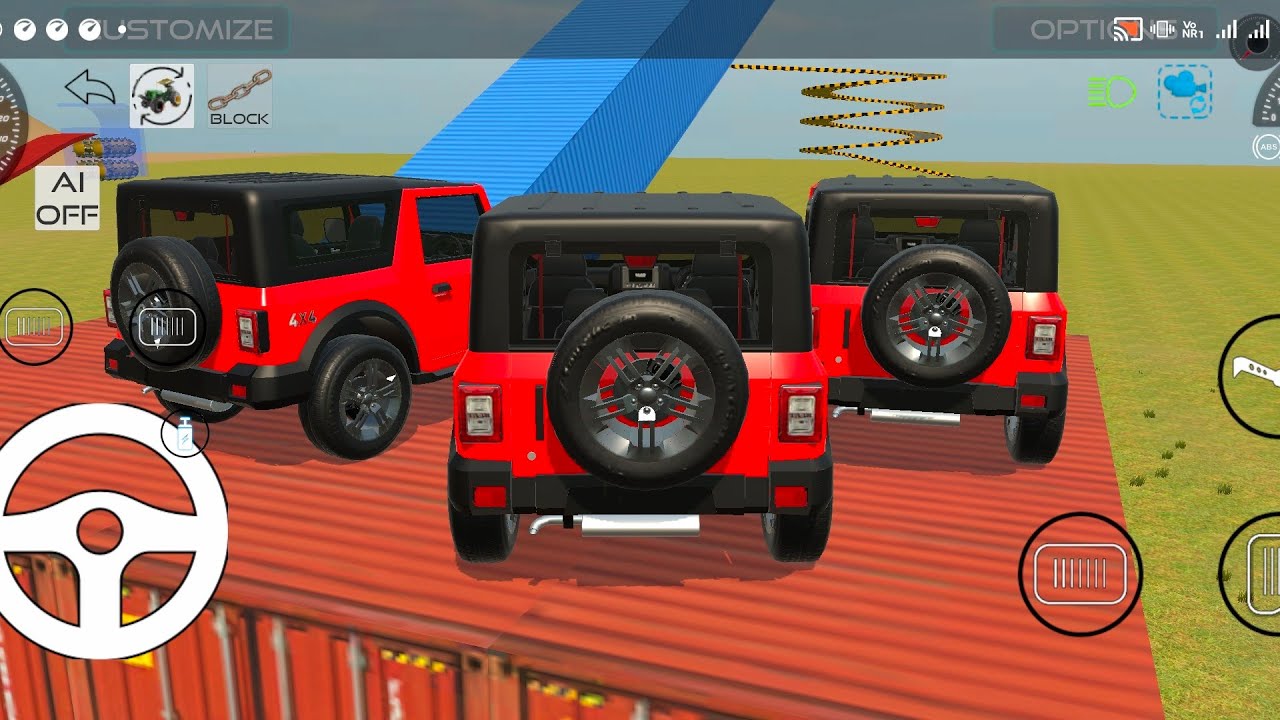 Drive Thar Mahindra gaming video #driving #thar - YouTube