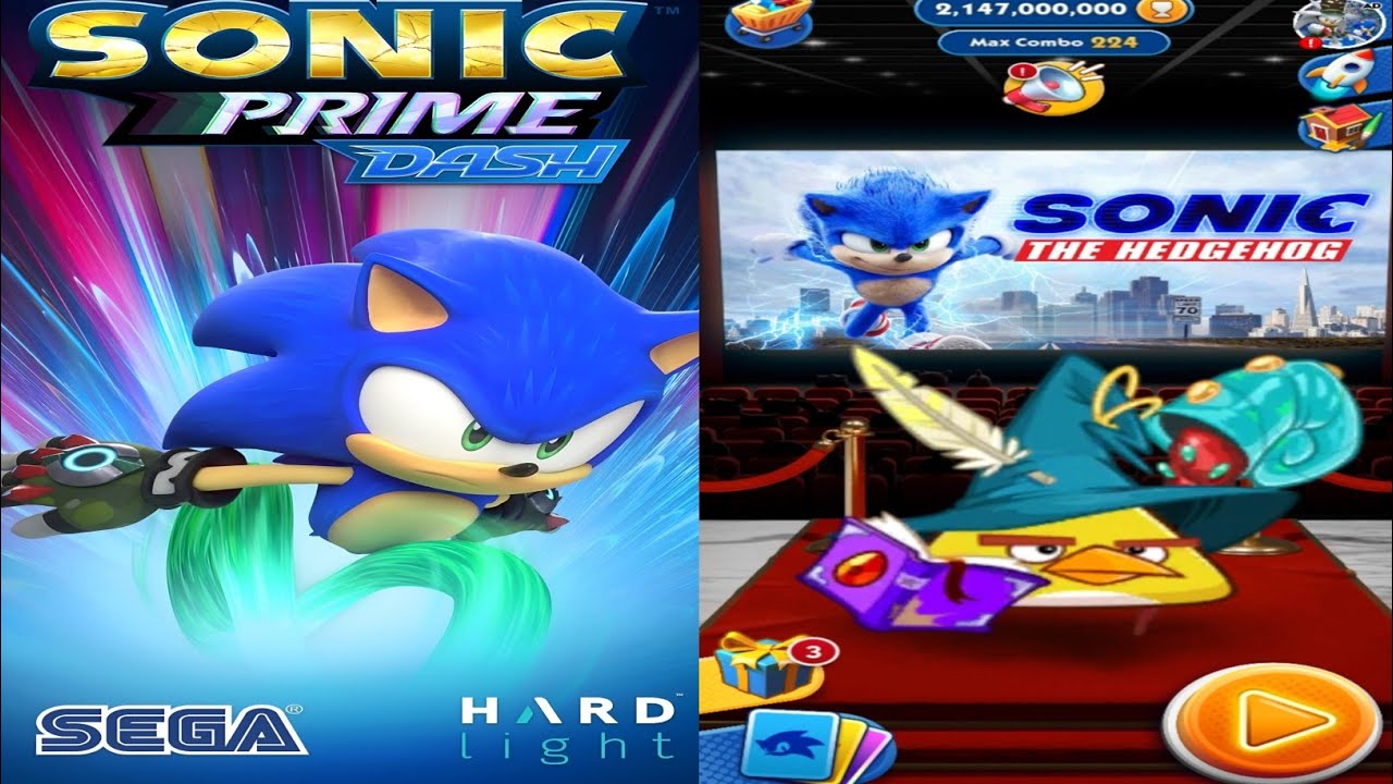 Sonic Prime Dash 🆚 Sonic Dash Vs All Bosses Zazz Eggman All Characters ...