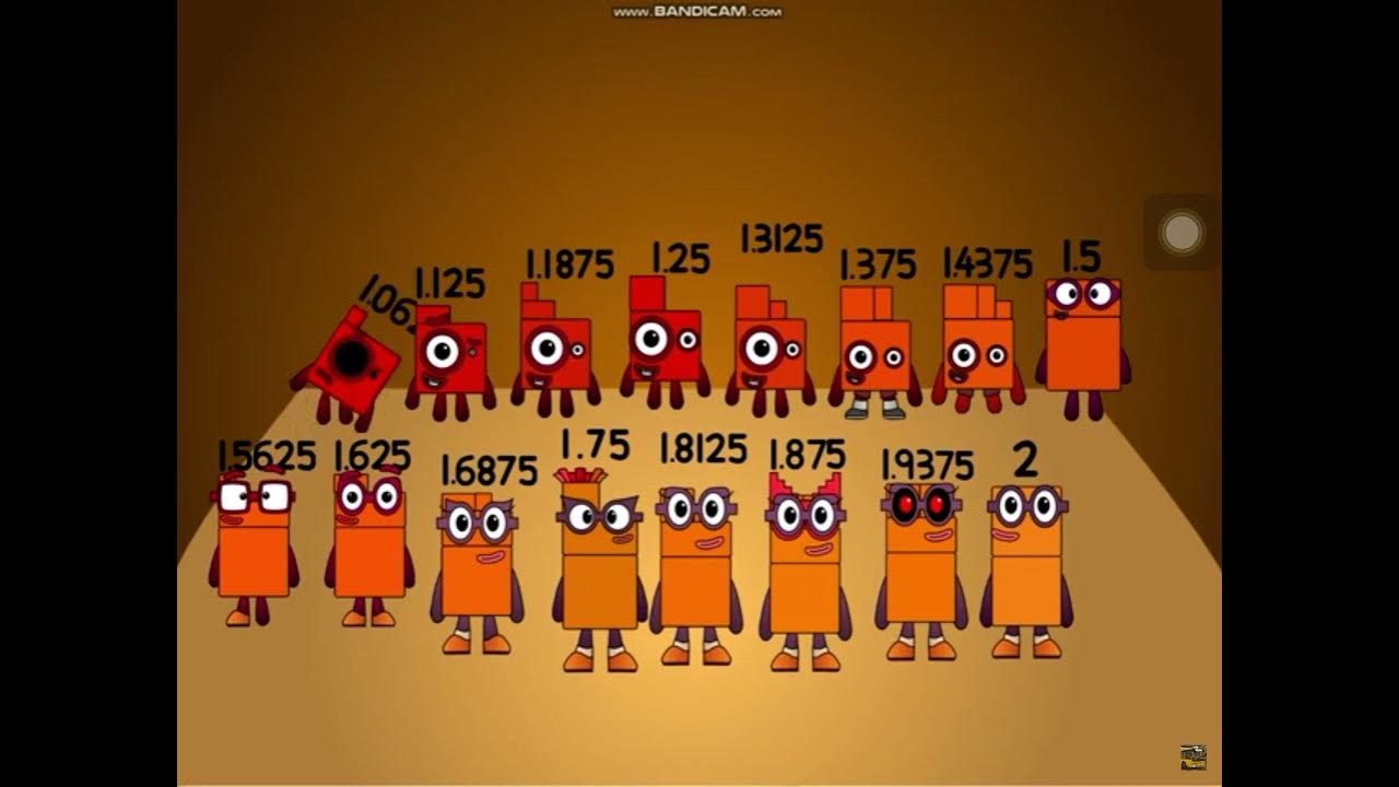 Numberblock band sixteenths band 2 - YouTube