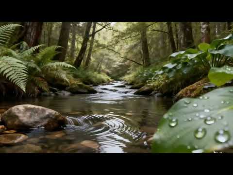 Peaceful River Sounds - Relaxing Water Flow Ambience | Naturia ...