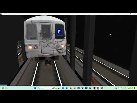 OpenBVE:(E) Train 8th Avenue/53rd Street Local/Queens Blvd Express (R46) (2008) - YouTube