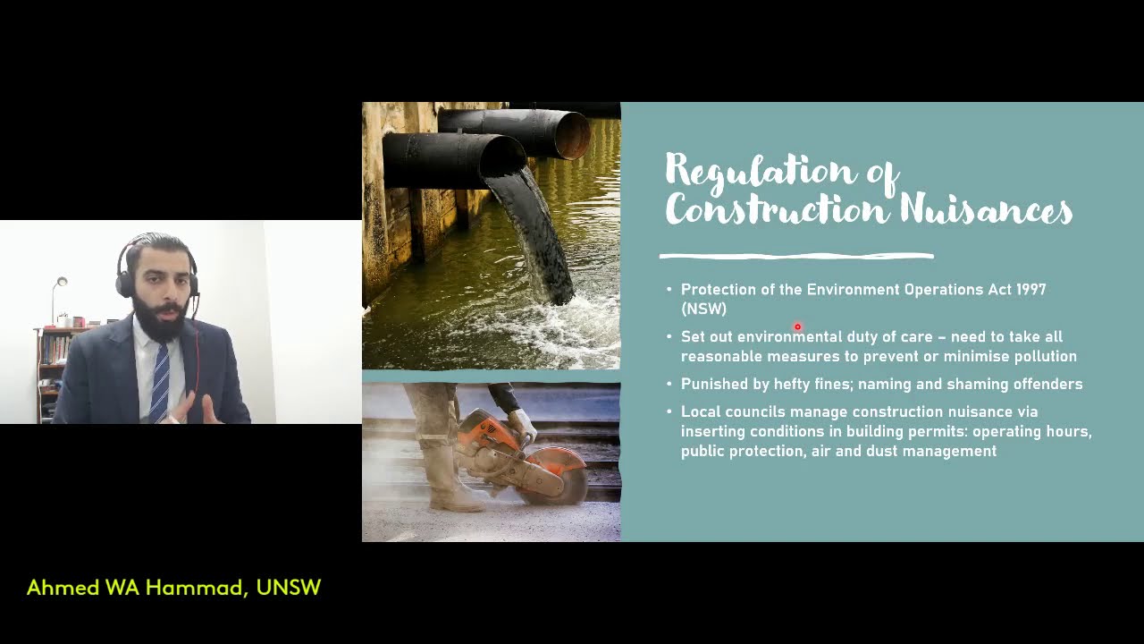 Construction Site Nuisance - Tort Law - Wk9-Station 5 - YouTube