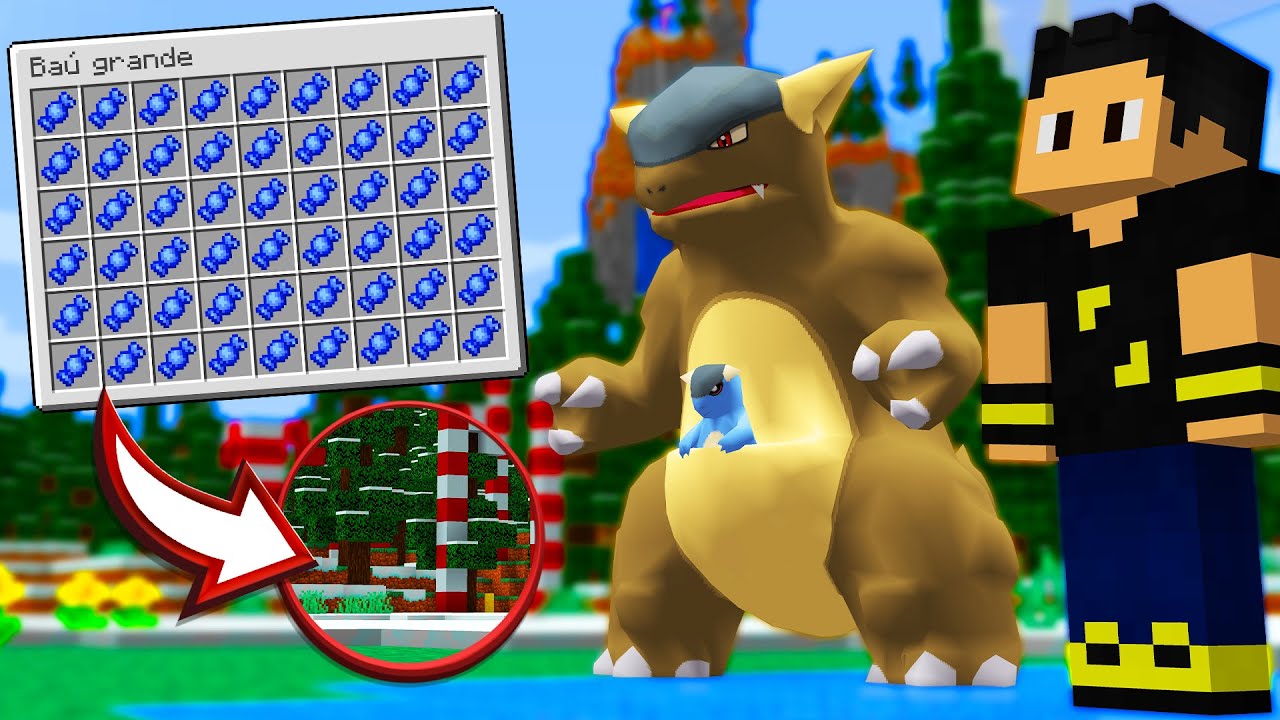Esse Bioma Esconde um Segredo do Pixelmon na PokeSquad - YouTube