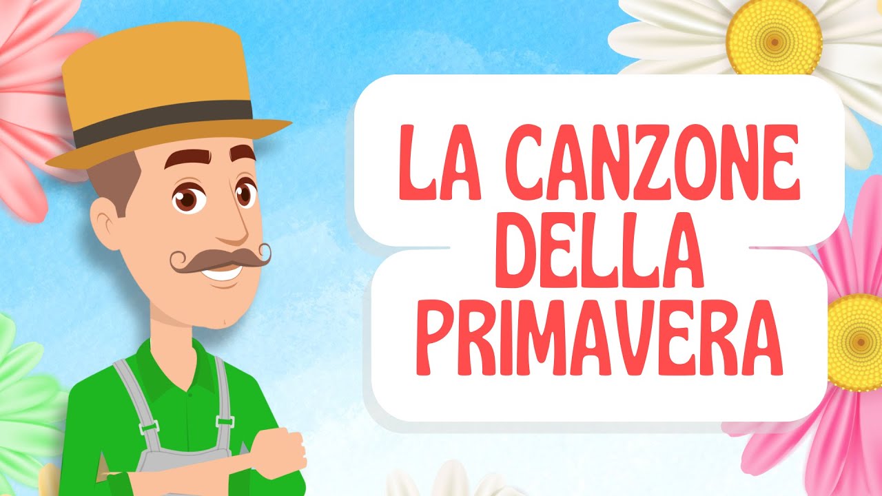 La CANZONE DELLA PRIMAVERA di Tommy il Giardiniere! | Canzoni per ...