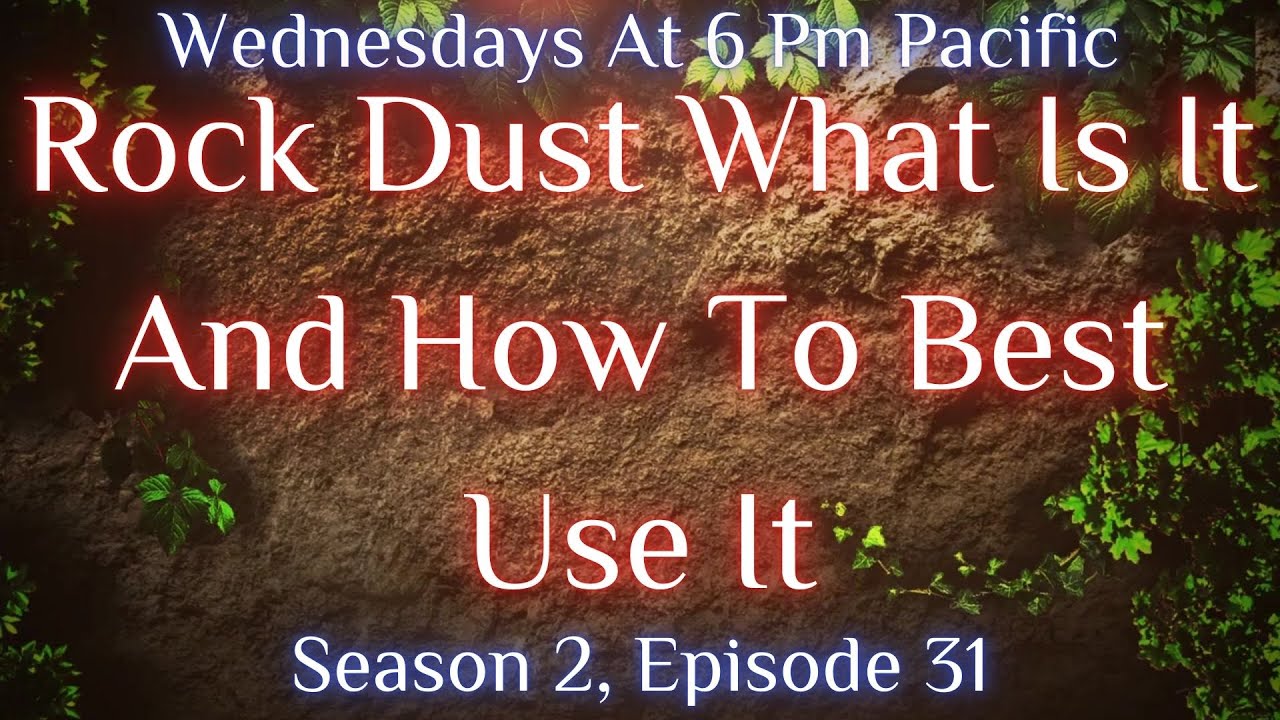 What is rock dust, where to get it and how to use it - YouTube