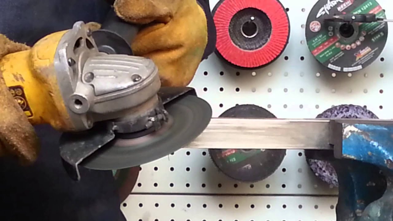Blueshark Superthin Cutting Discs Combined Cutting + Finishing Demo ...