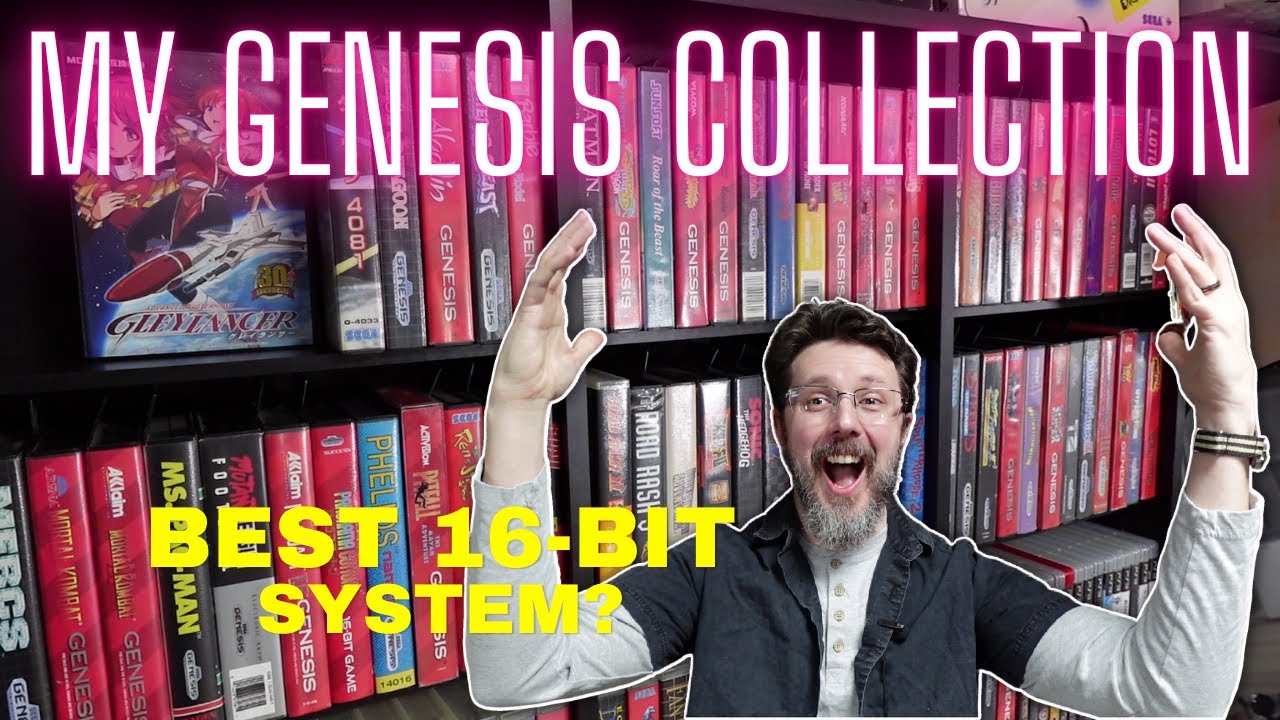 My Sega Genesis Collection: Is it the Best 16-bit System? - YouTube