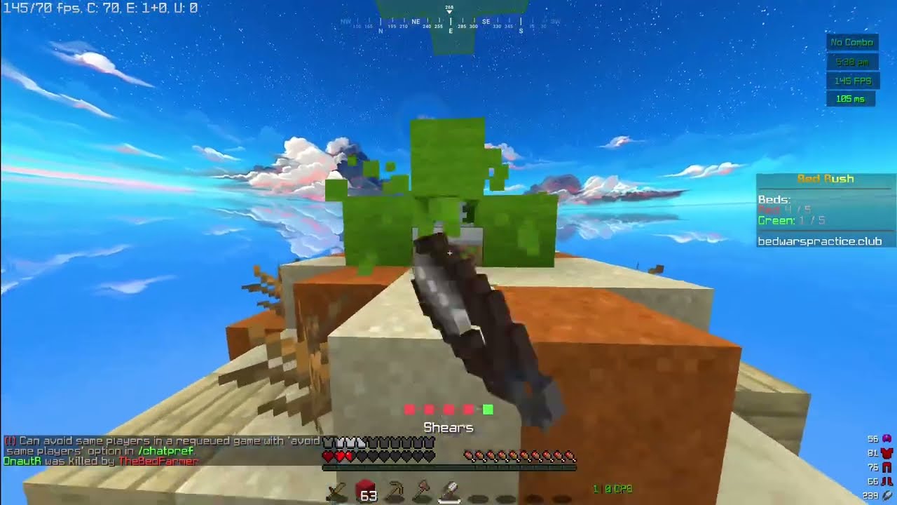 Minecraft Bed-Rush - YouTube