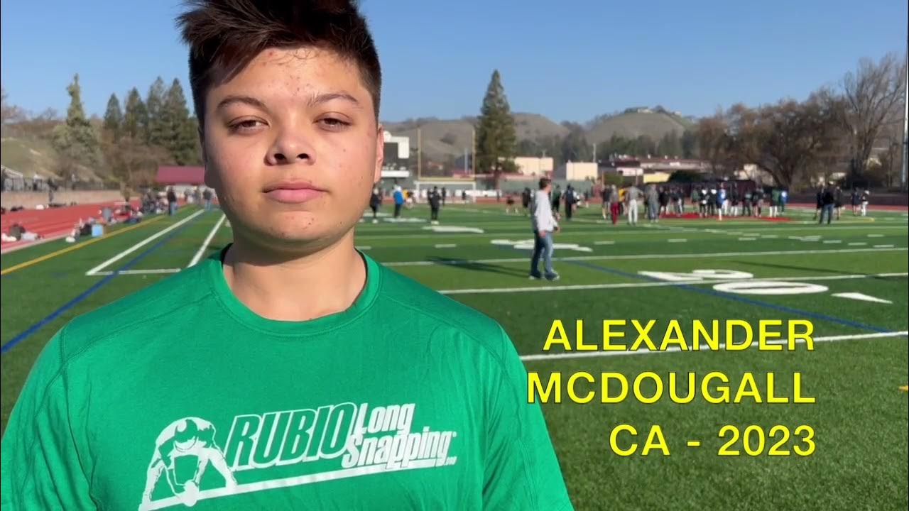 Rubio Long Snapping, Alexander McDougall, December 2022 - YouTube