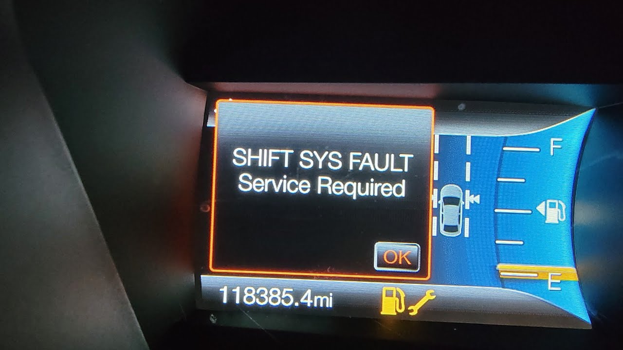2013-2020 Ford Fusion Shift Sys Fault FIX - YouTube