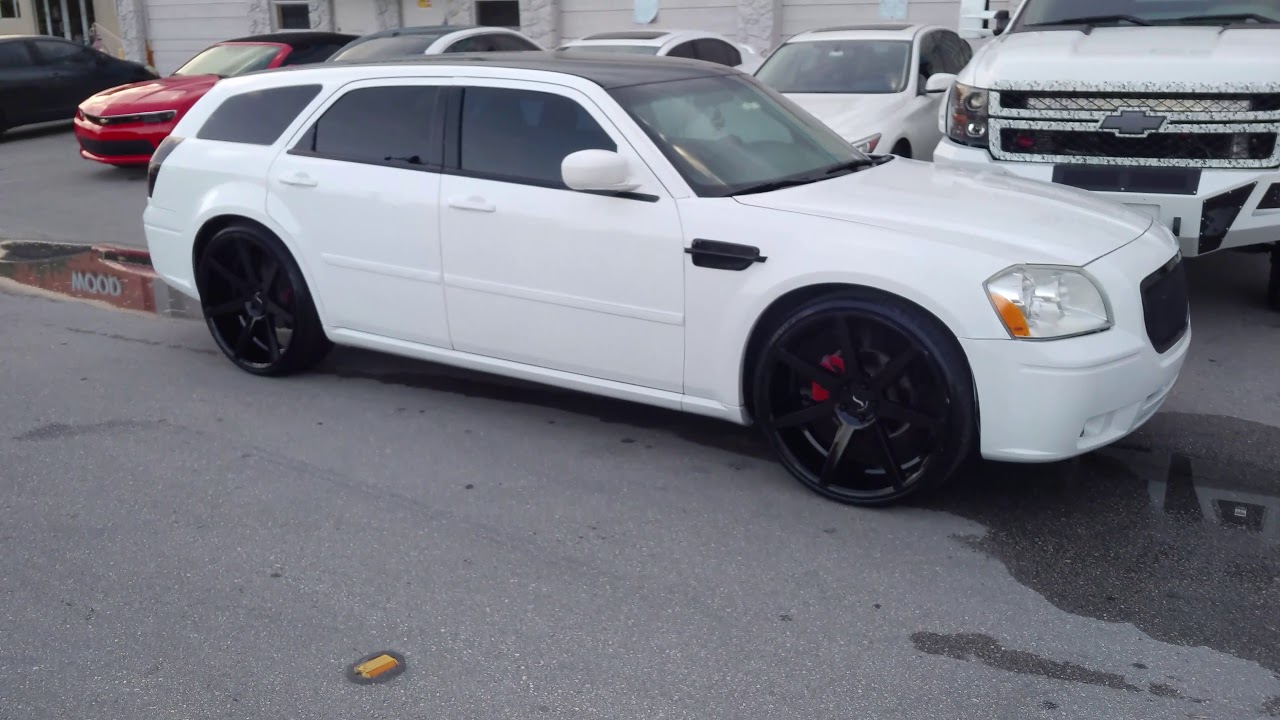 DUBSandTIRES.com 24 Inch Status Journey Black Rims Dodge Magnum 877-544 ...