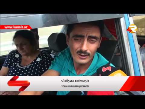 BAKI-SAMAXI YOLU SURUSME NETICESINDE DAGILMA TEHLUKESI ILE UZ-UZE QALIB
