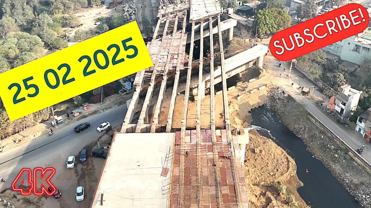 UER-2 // Mungeshpur Drain Bridge Update // #uer2 #4k - YouTube