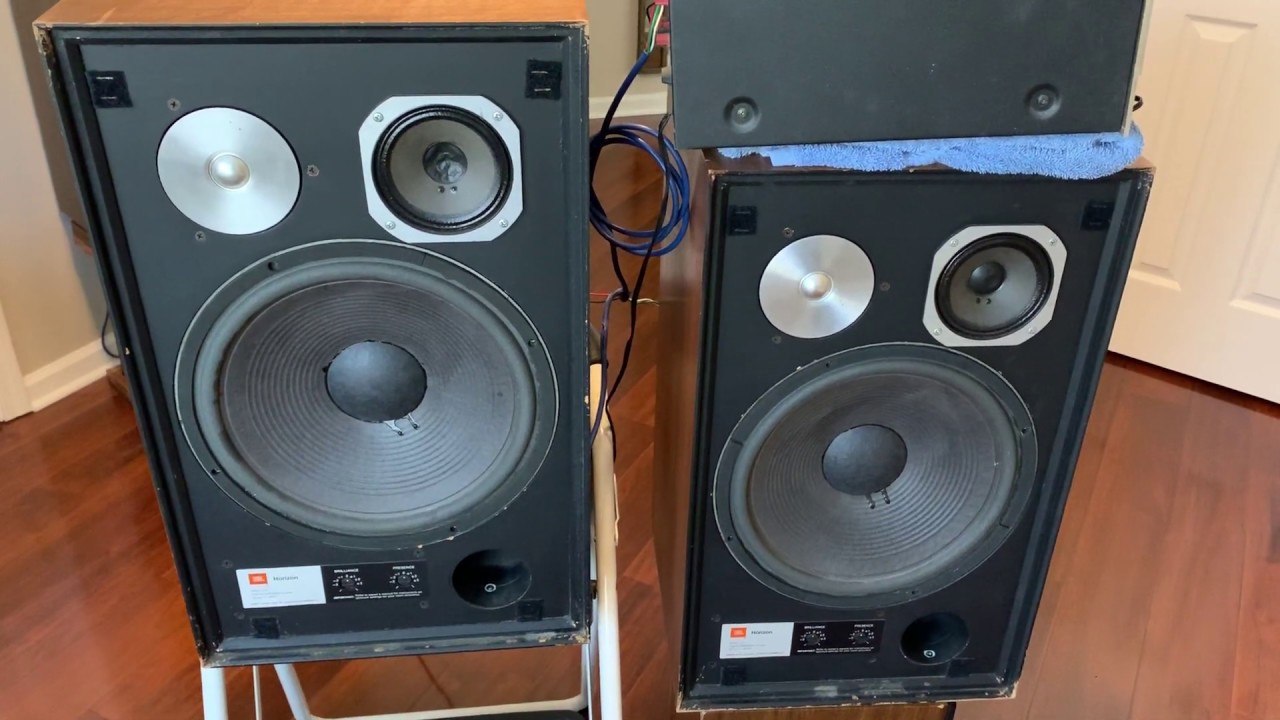 JBL L166 Speakers - YouTube
