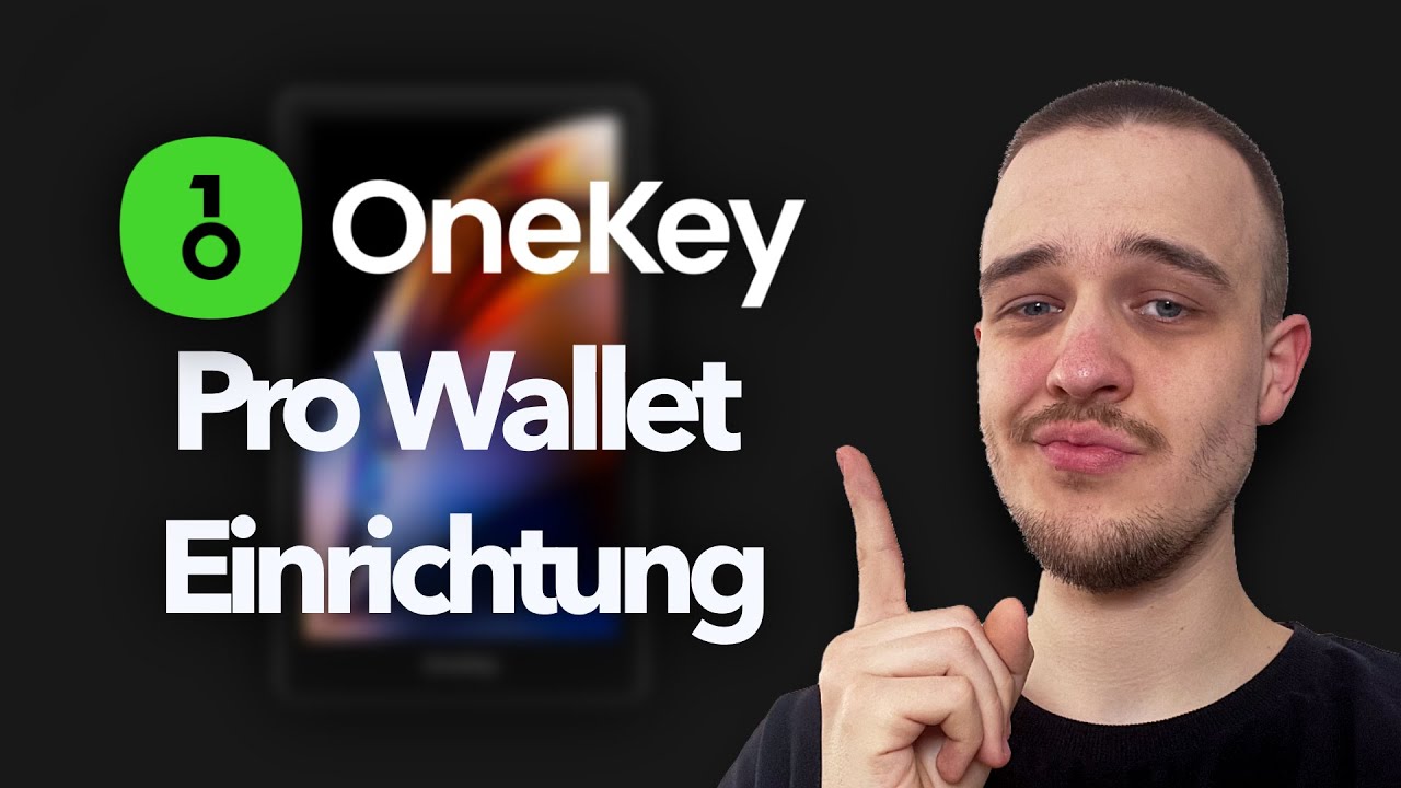 OneKey Pro Hardware Wallet einrichten! | Schritt für Schritt Tutorial - YouTube