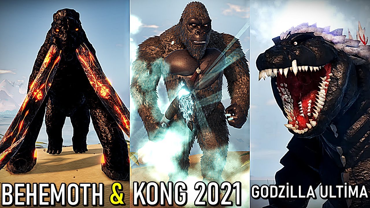 Behemoth & Kong 2021 vs Godzilla Ultima Epic Battle | Kaiju Universe ...