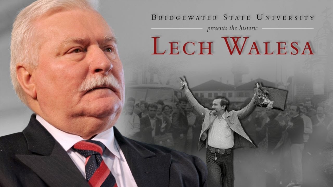 Lech Walesa at Bridgewater State University - YouTube