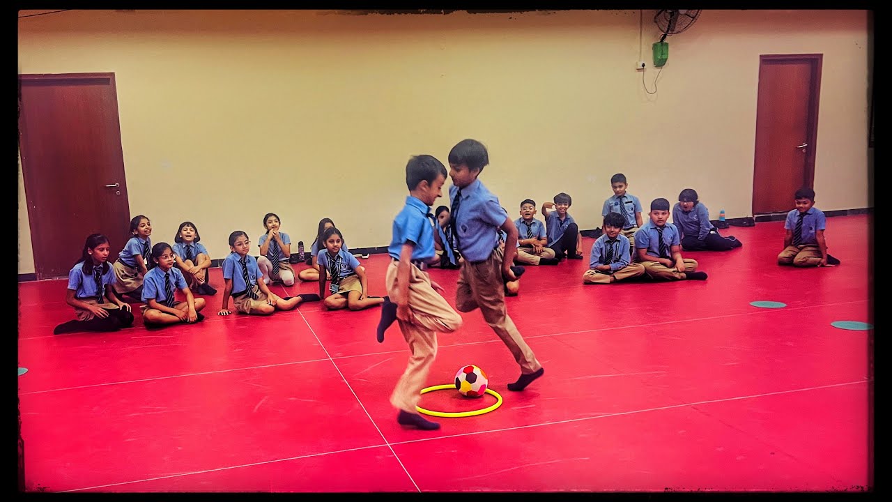 Advance level of Dog N the Bone game | Modified PE games | PE fun games ...