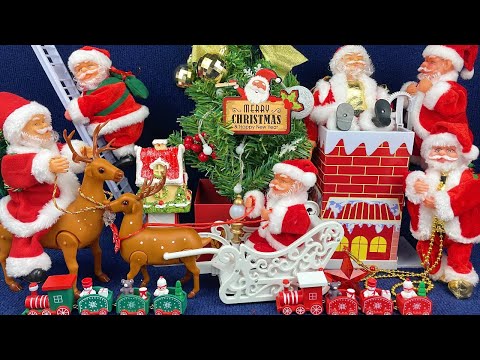 10 Minutes Satisfying with Unboxing Christmas Gift Santa Claus Play Set Review Toys | ASMR 