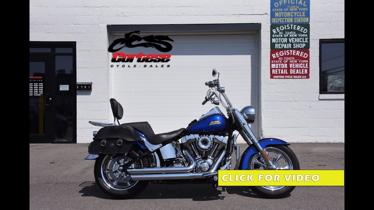 M1879C 2007 Harley Davidson FLSTF Fat Boy - YouTube