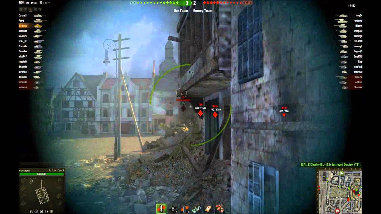 Tiger 2 angling demo - YouTube