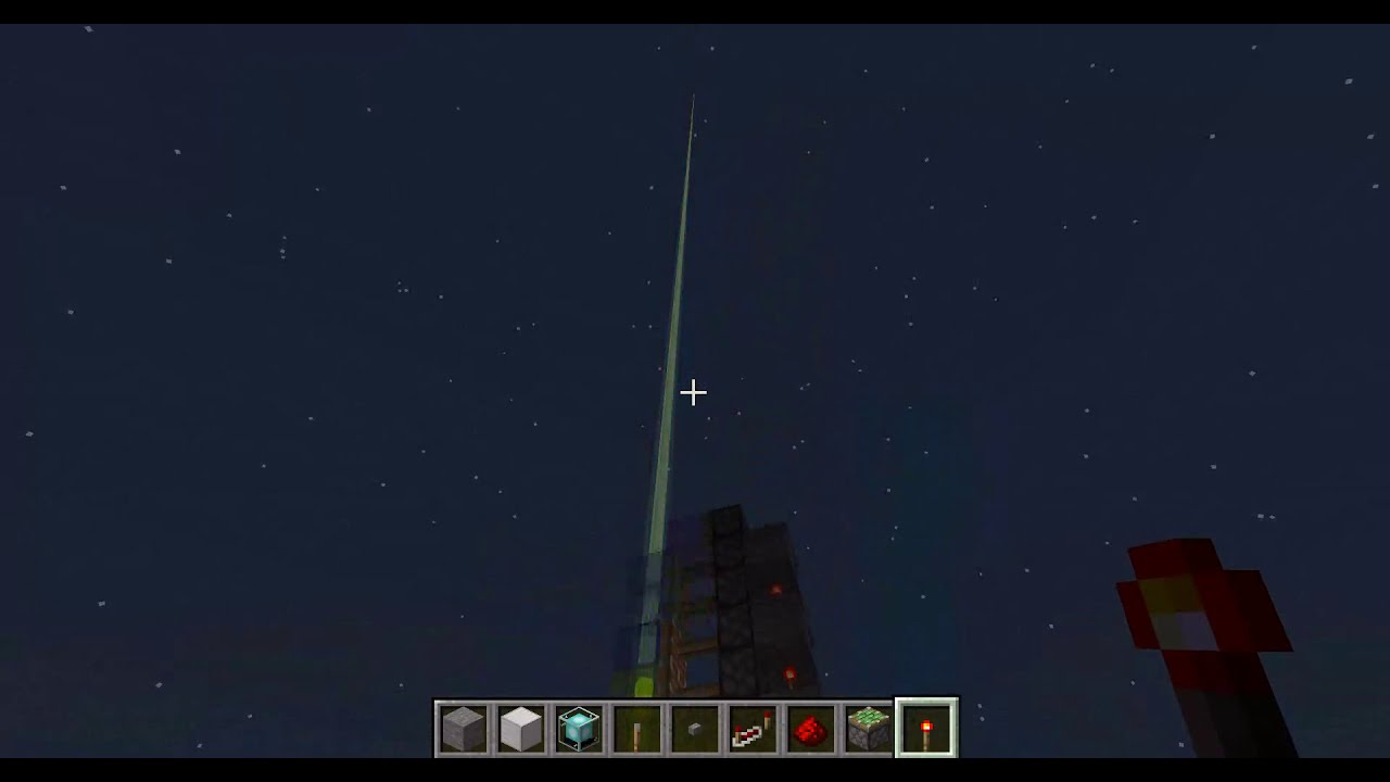 How to Make a Colorful Laser in Minecraft - YouTube