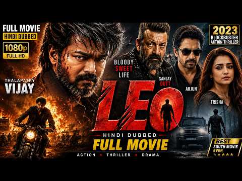 LEO (2023) Full Movie Hindi Dubbed |Vijay Thalapathy | Sanjay Dutt | Arjun | Action Thriller