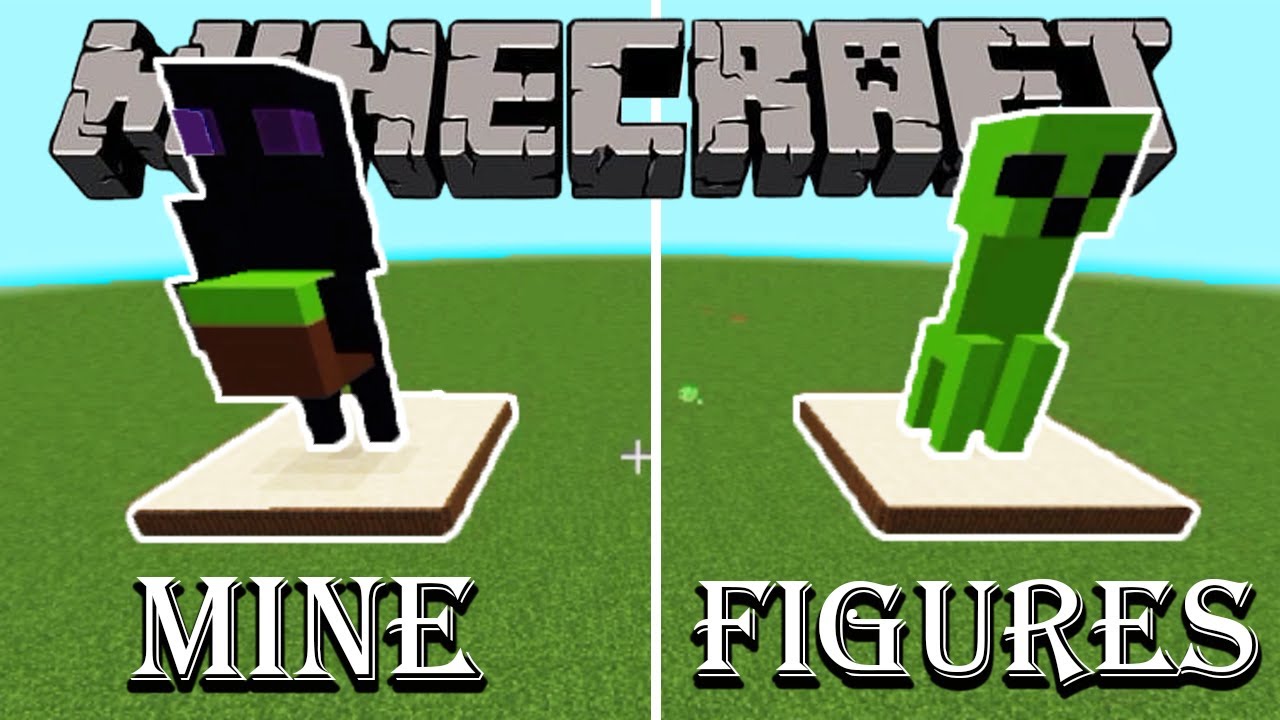 Minecraft Mini Mob Figures #minecraft #minecraftpe - YouTube
