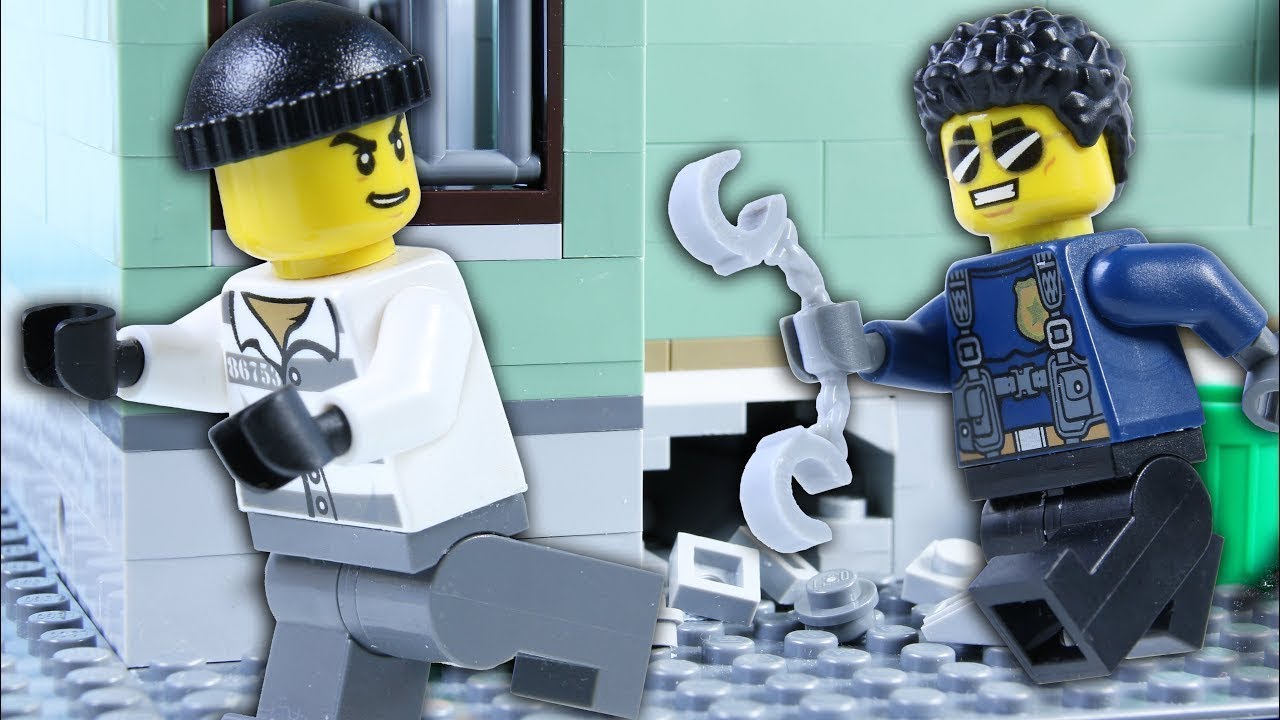 Lego Police Jailbreak! | Gefängnis -Tunnel | Billy Bricks | Cartoons ...