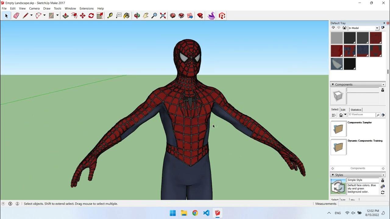 How to import a Sketchfab model into SketchUp with free plugin Universal Importer - YouTube