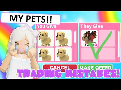 Don't Make These Trading Mistakes! | Adopt Me Trading Hub Update Roblox | Riivv3r