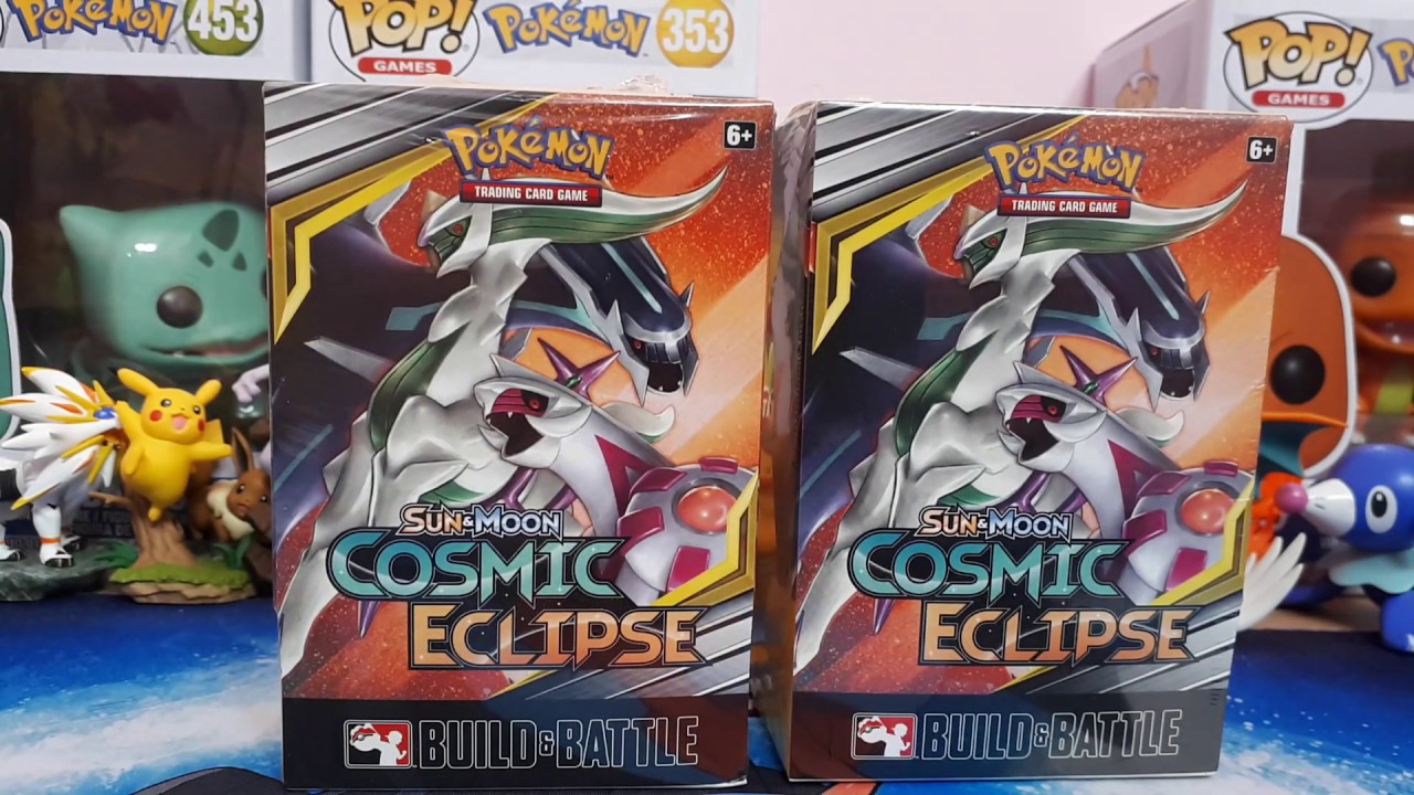 Pokemon TCG pre release cosmic eclipse - YouTube