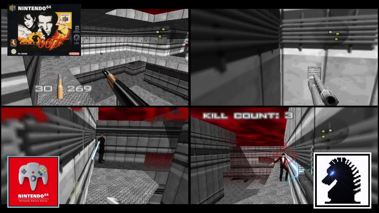 NS Nintendo 64 NSO - GoldenEye 007 - Multiplayer #10: Complex | L2K ...