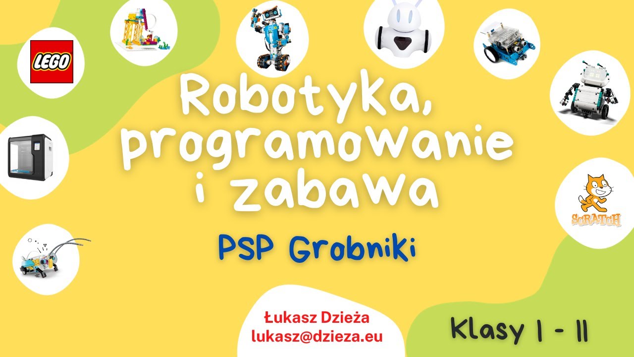 Robotyka Lego w PSP Grobniki zaczynamy - YouTube