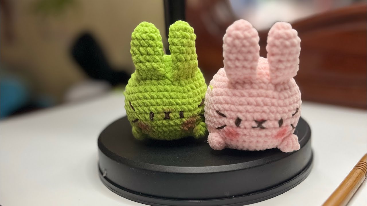 Mochi Bunnies | Hướng Dẫn Móc Mochi Tai Thỏ / A step by step crochet ...