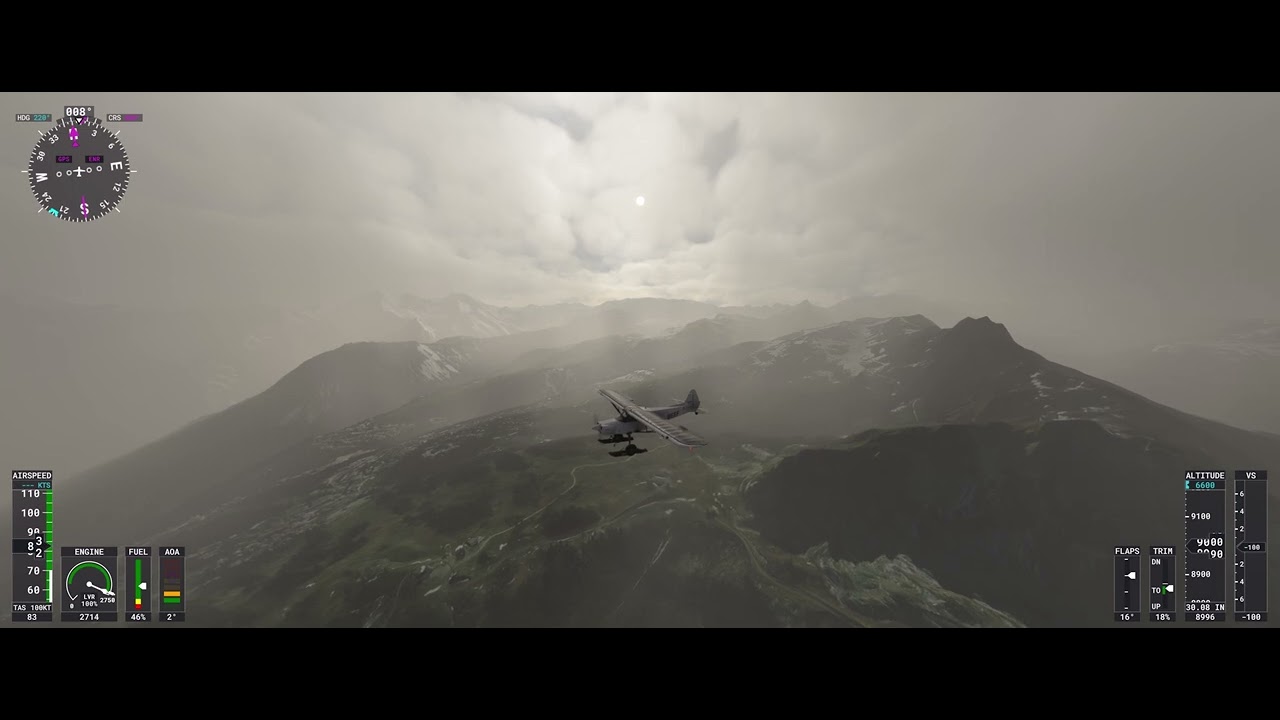 Altiport de Courchevel LFLJ MSFS2020 - Quick Airport Scene Flight - YouTube